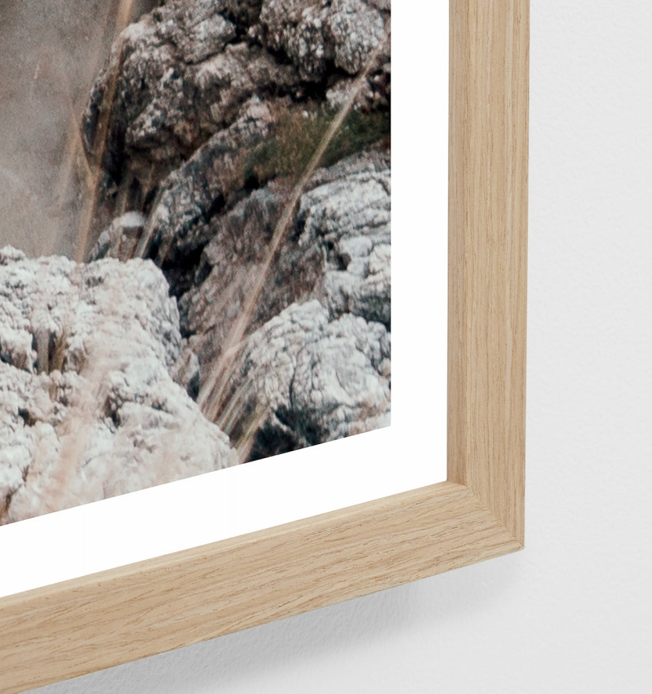 Shaded Rocks Framed Print – Frisky Deer